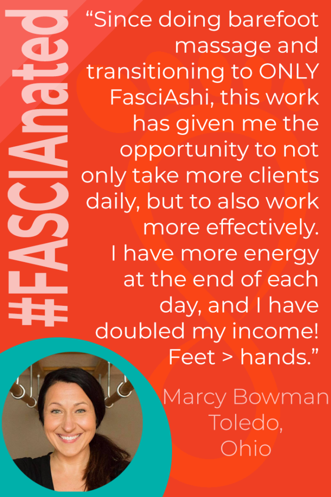 Ashiatsu Training Recommendation - myofascial ashiatsu